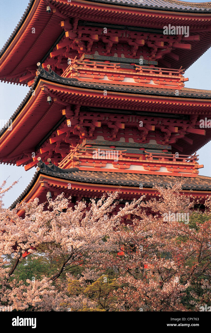 Japan, Honshu Island, Kansai Region, city of Kyoto, Kiyomizu Dera ...