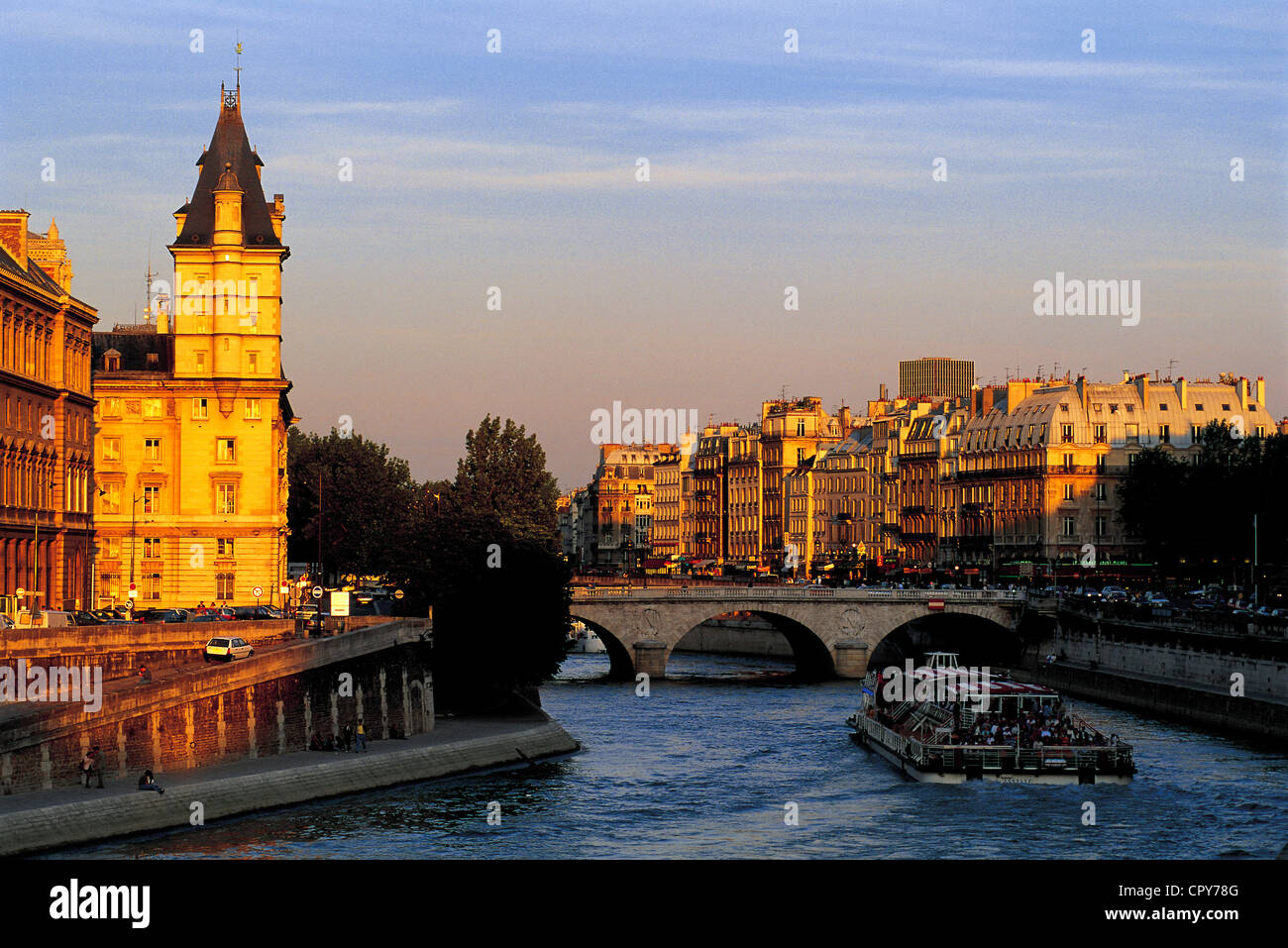France, Paris, Seine river banks, listed as World Heritage by UNESCO ...