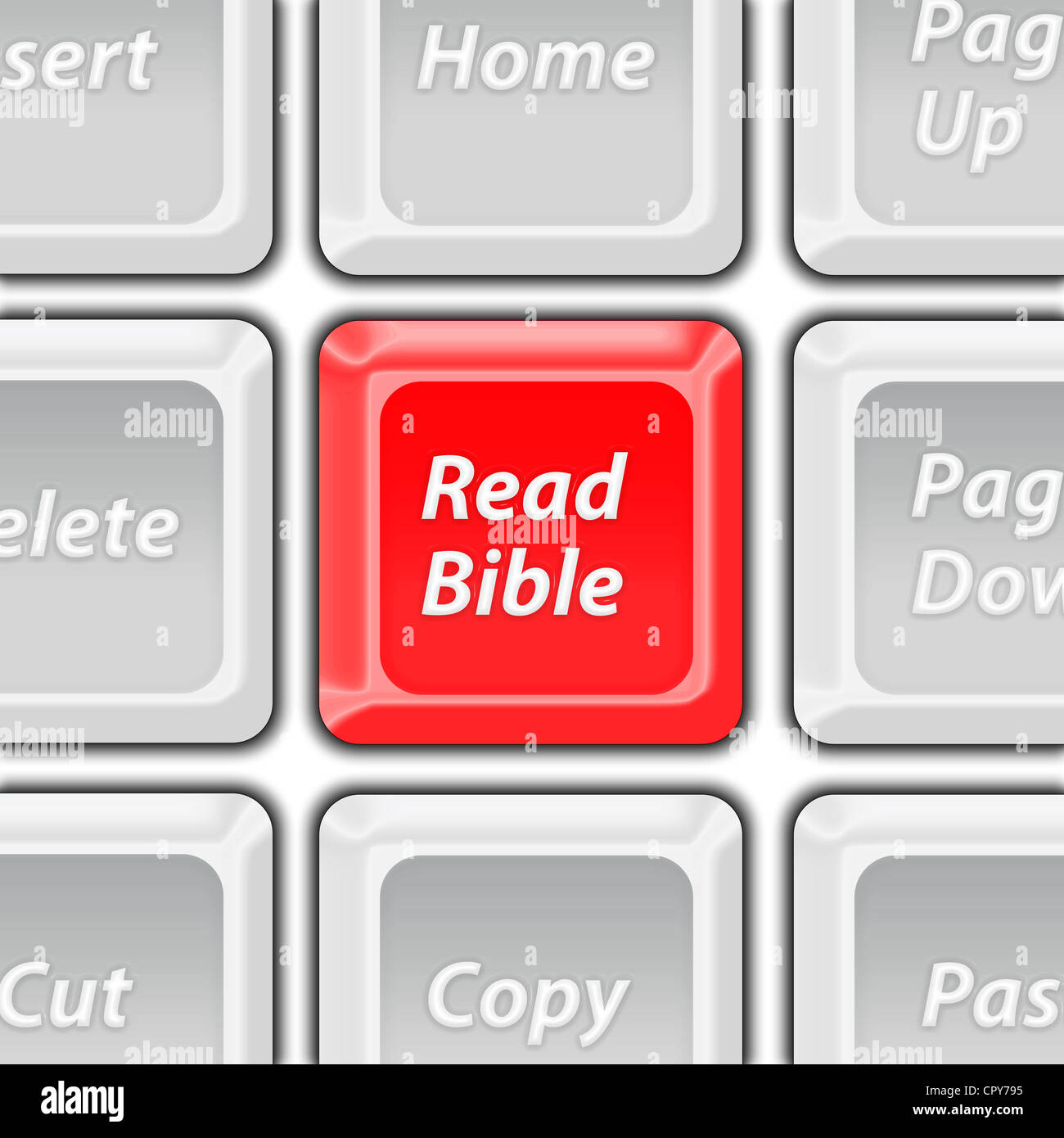 read bible key Stock Photo - Alamy