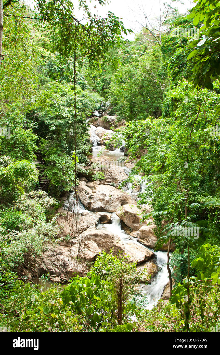 Mea Sa waterfall Stock Photo - Alamy