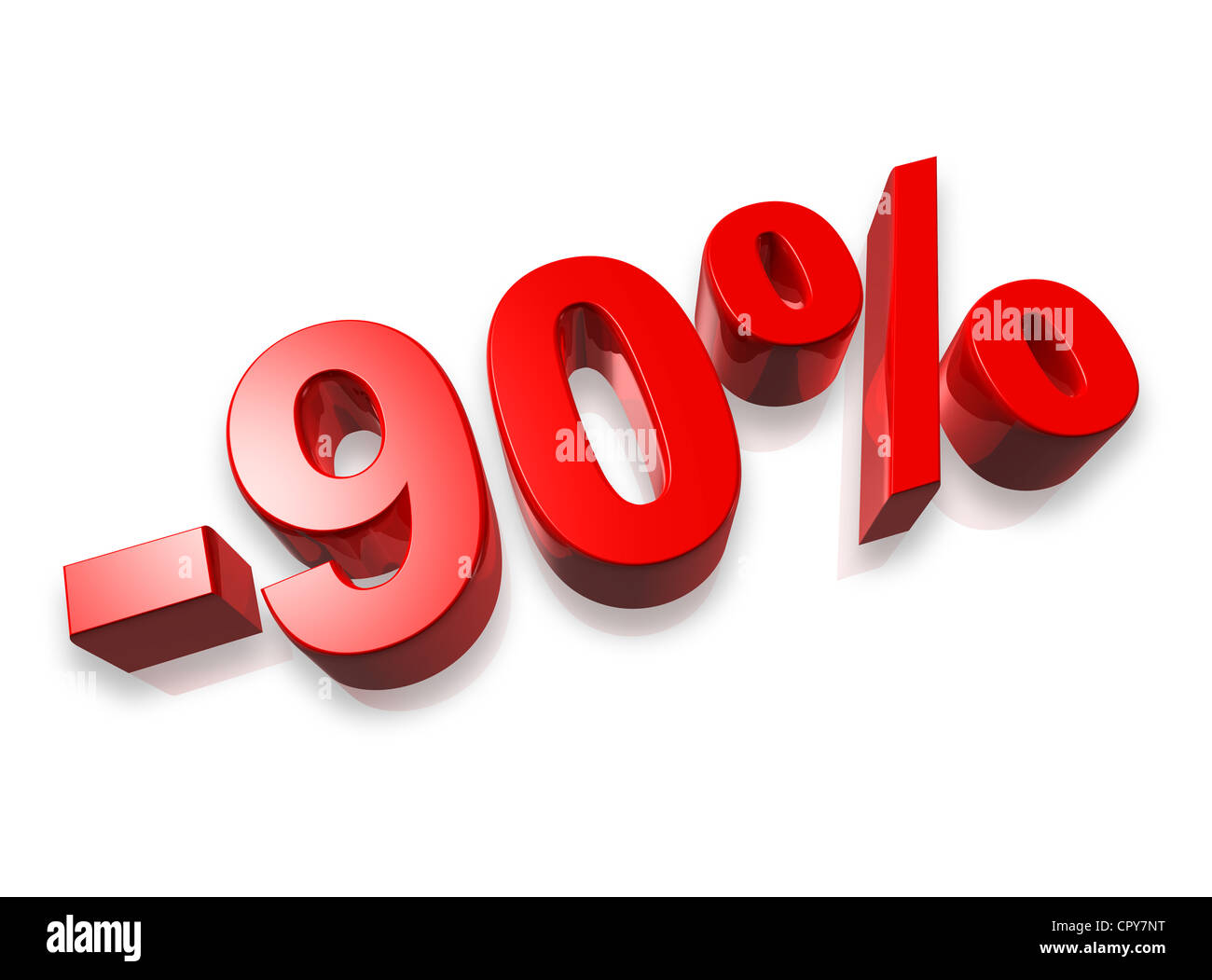 Number 90 Cut Out Stock Images & Pictures - Alamy