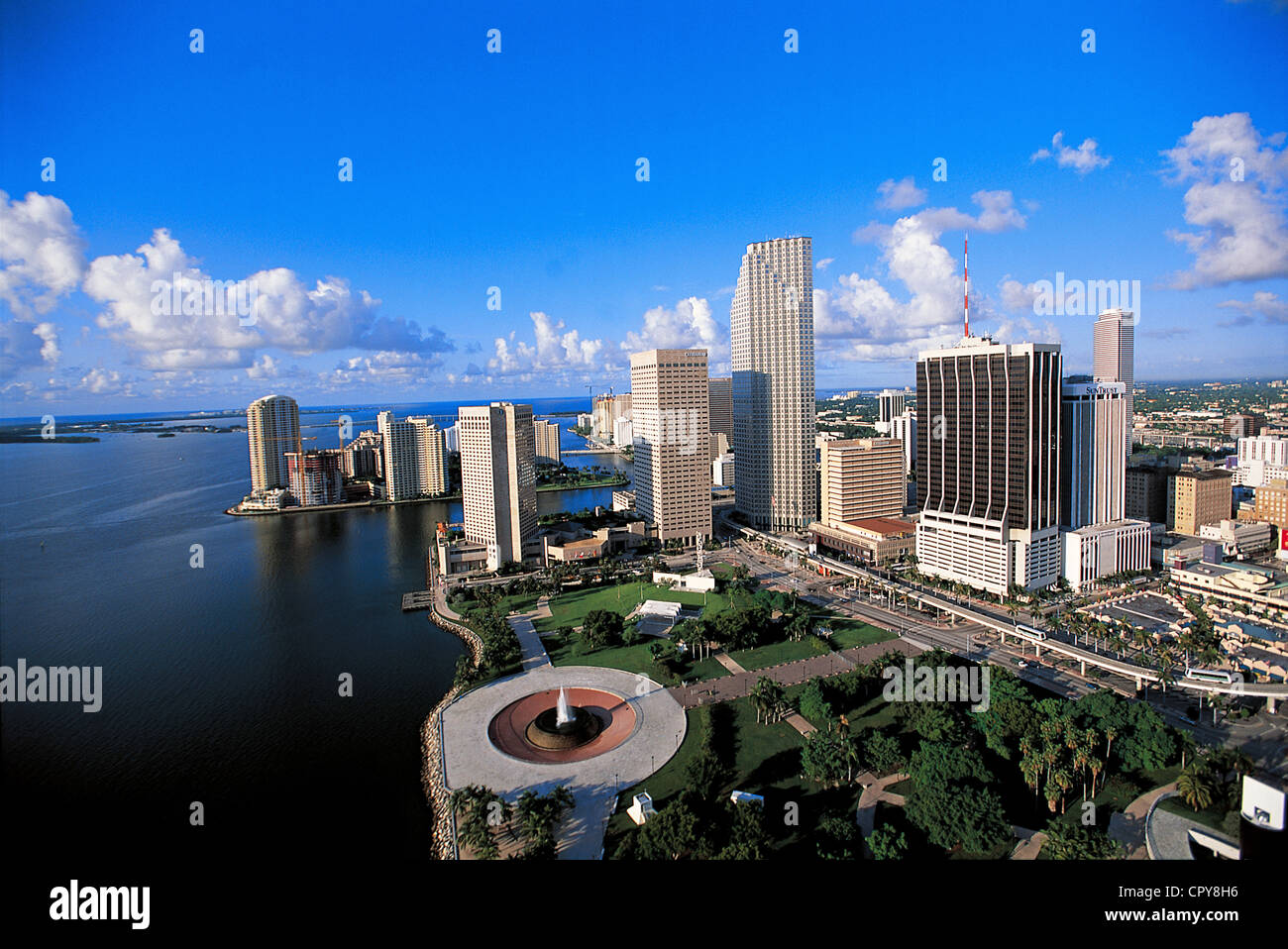 United States, Florida, Miami (aerial view Stock Photo - Alamy