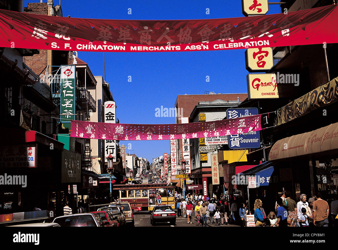 United States, California, San Francisco, Chinatown, Chinese New Year ...