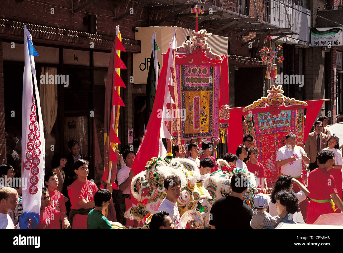 United States, California, San Francisco, Chinatown, Chinese New Year ...