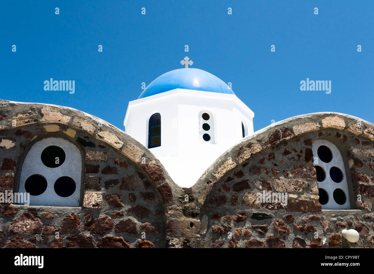 Church in Oia, Santorini, Greece Stock Photo - Alamy