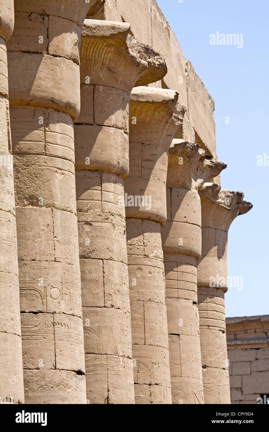 Egypt, Upper Egypt, Nile Valley, Luxor Temple UNESCO World Heritage ...