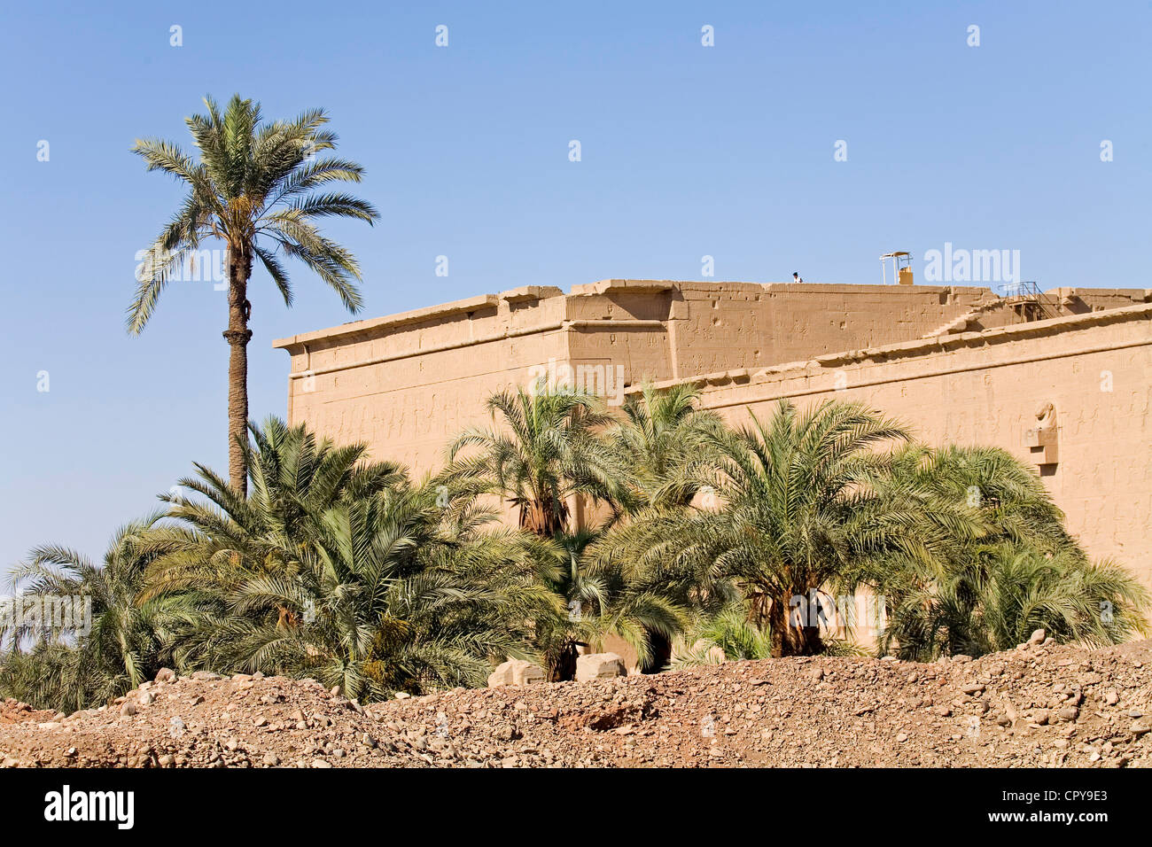 Egypt Upper Egypt Denderah Temple dedied to Goddess Hathor built under ...