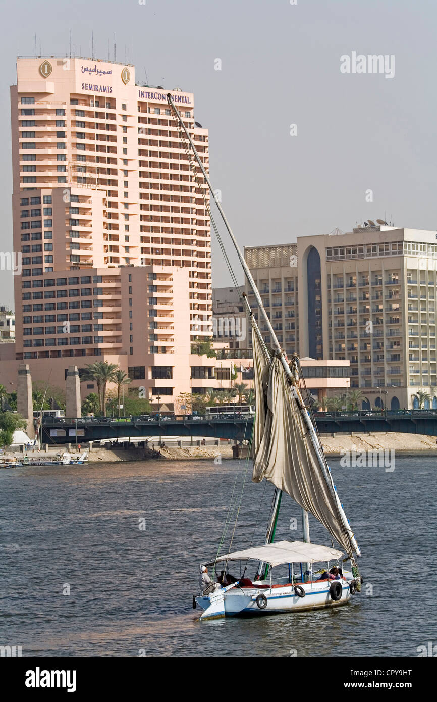 Egypt, Cairo, old town UNESCO World Heritage, River Nile Stock Photo ...