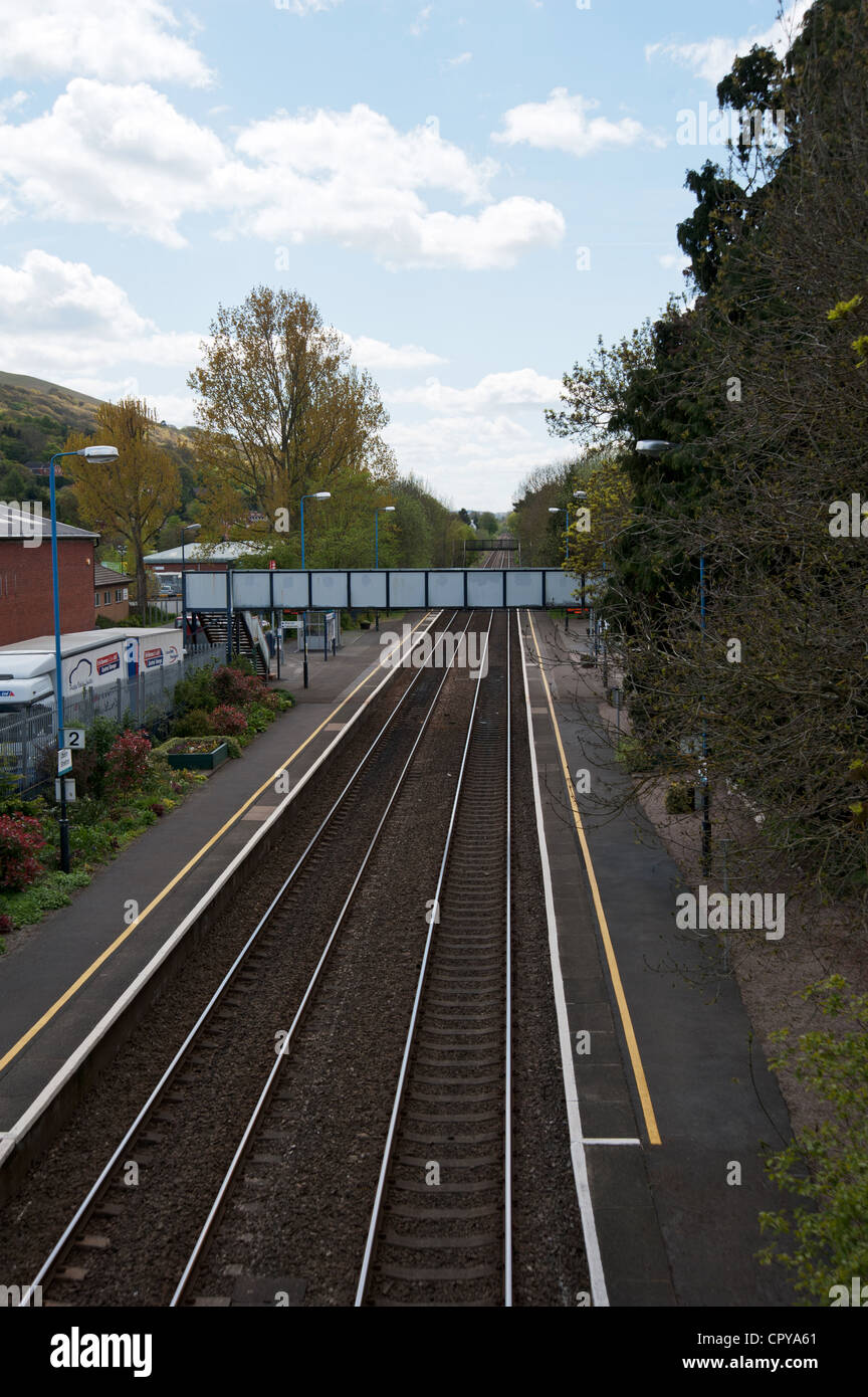 The station Church Stretton, Shropshire, England Stock Photo - Alamy