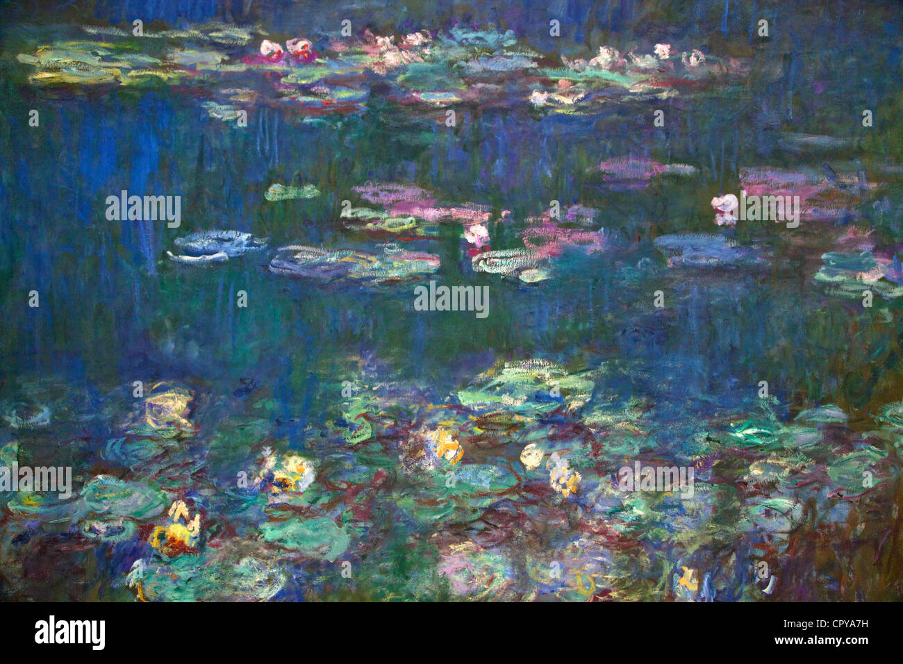 Claude monet water lilies hi-res stock photography and images - Alamy