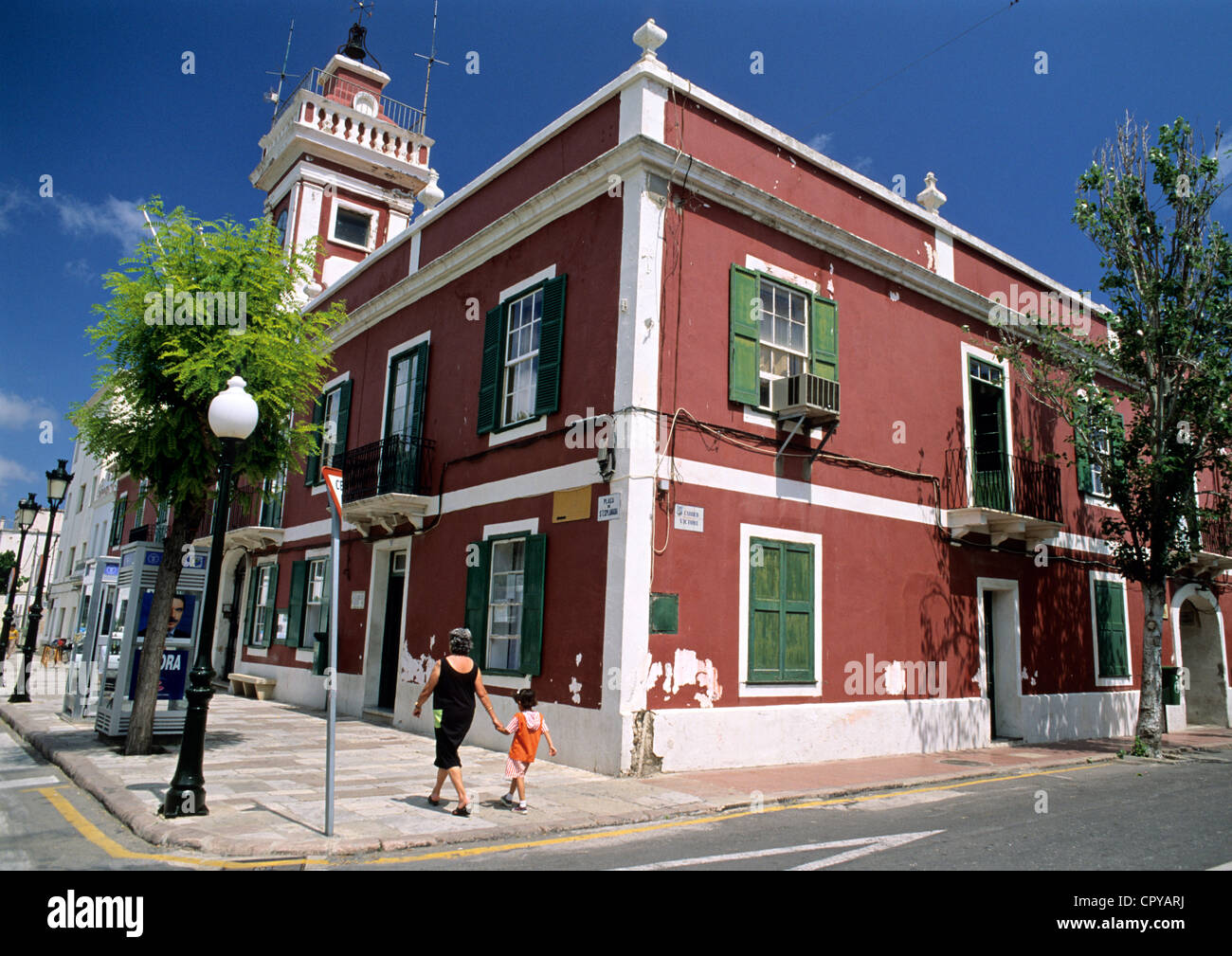 Spain, Balearic Islands, Minorca, Villacarlos Stock Photo - Alamy