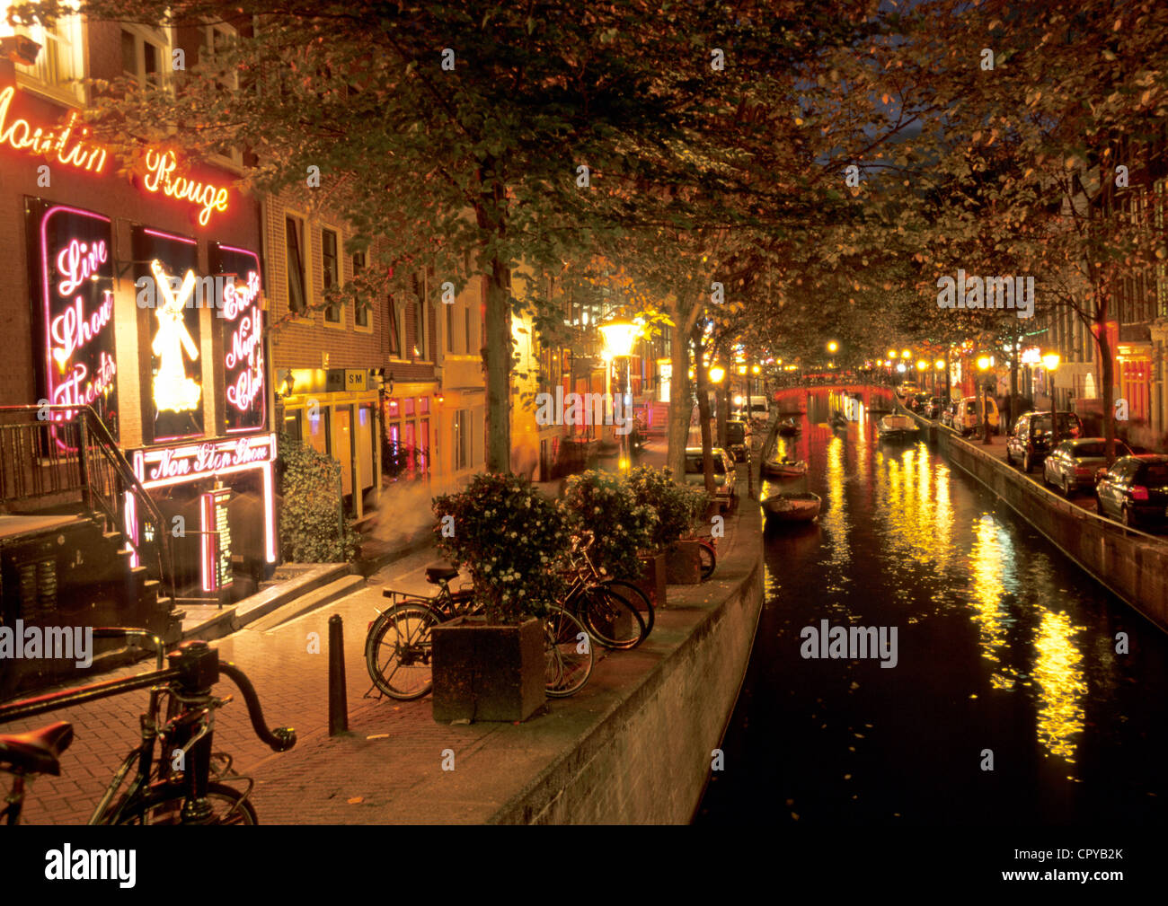 Netherlands, Amsterdam, red district Stock Photo - Alamy