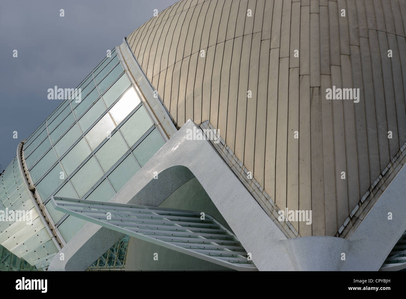 L'Hemisferic,The City of Arts and Science, designed by Santiago ...