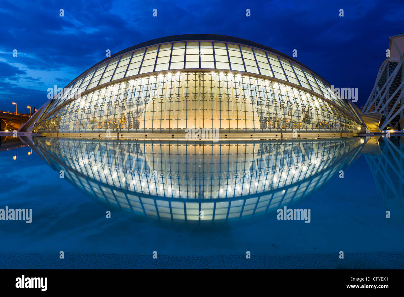 L'Hemisferic,The City of Arts and Science, designed by Santiago ...