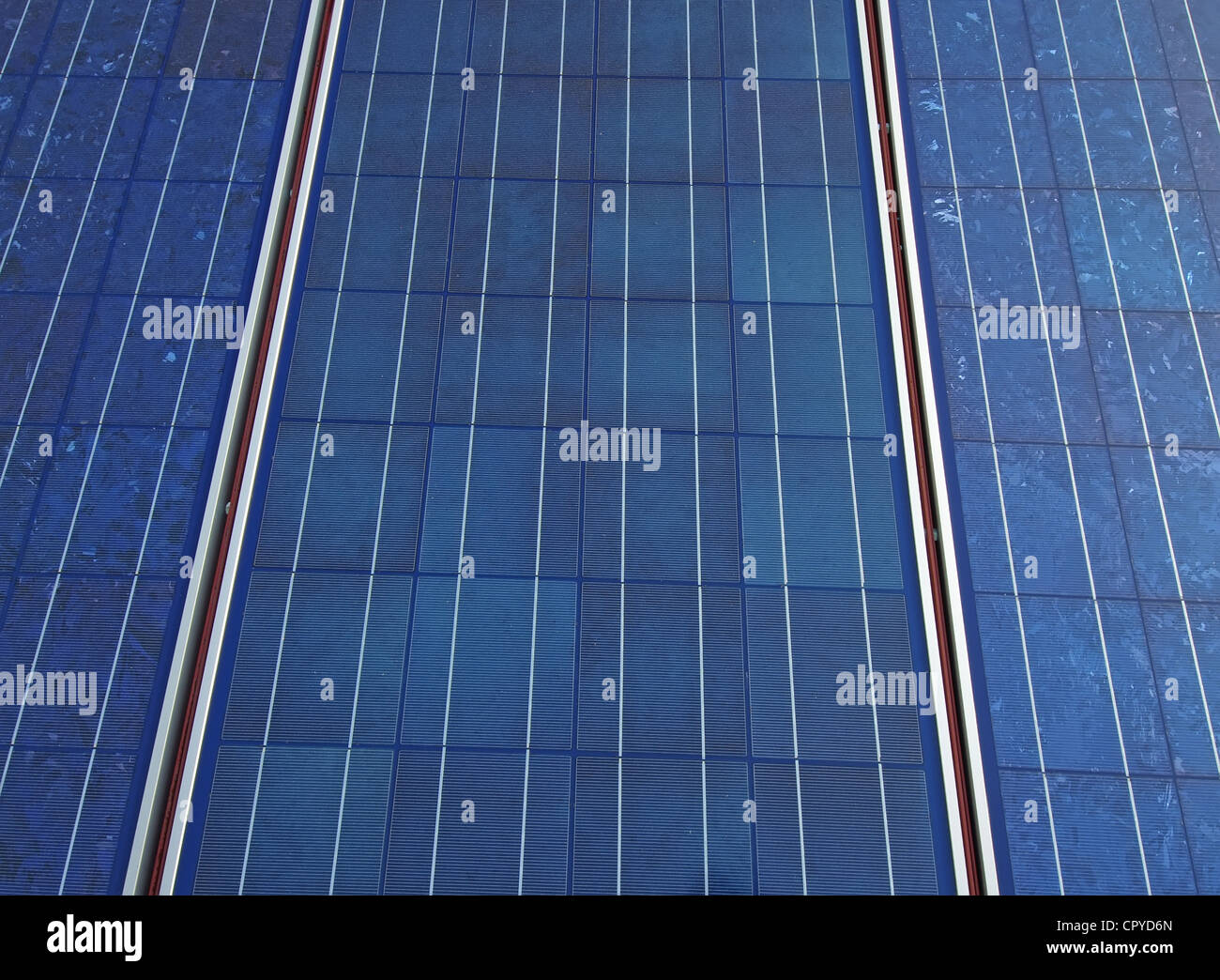 Solar panel texture, close up image Stock Photo - Alamy
