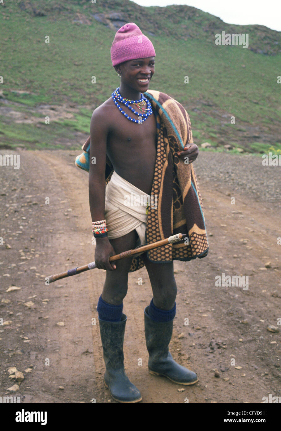 Basotho shepherd lesotho africa hi-res stock photography and images - Alamy