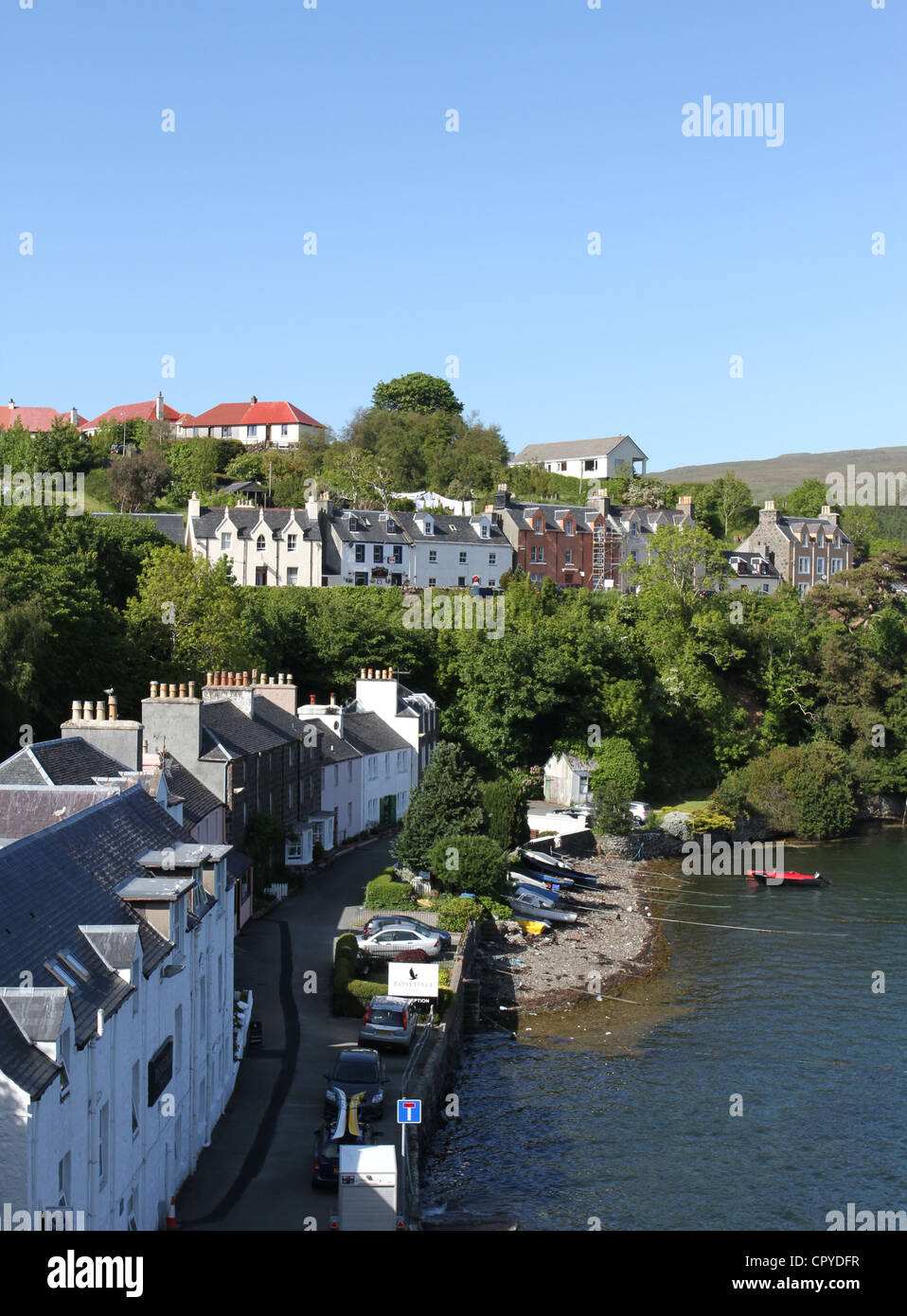 Portree waterfront isle skye scotland hi-res stock photography and ...