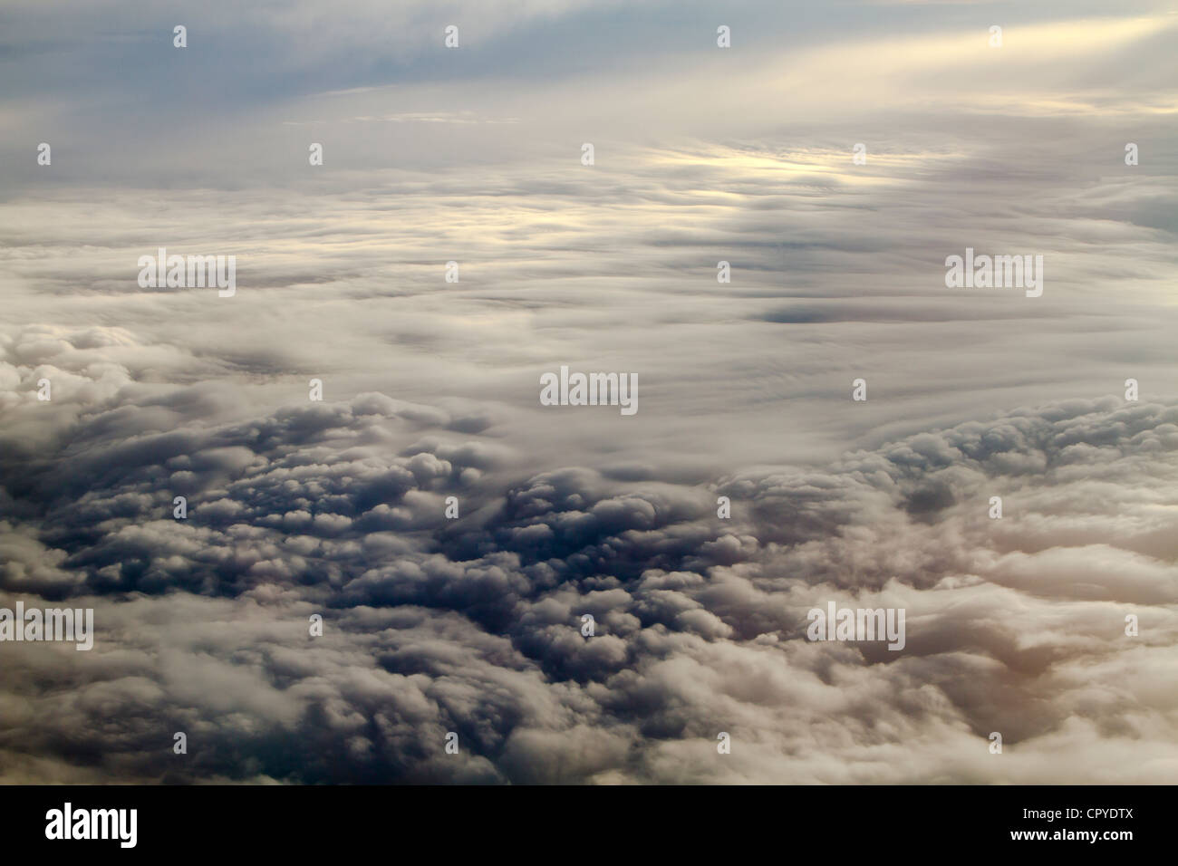 Clouds from above Stock Photo - Alamy