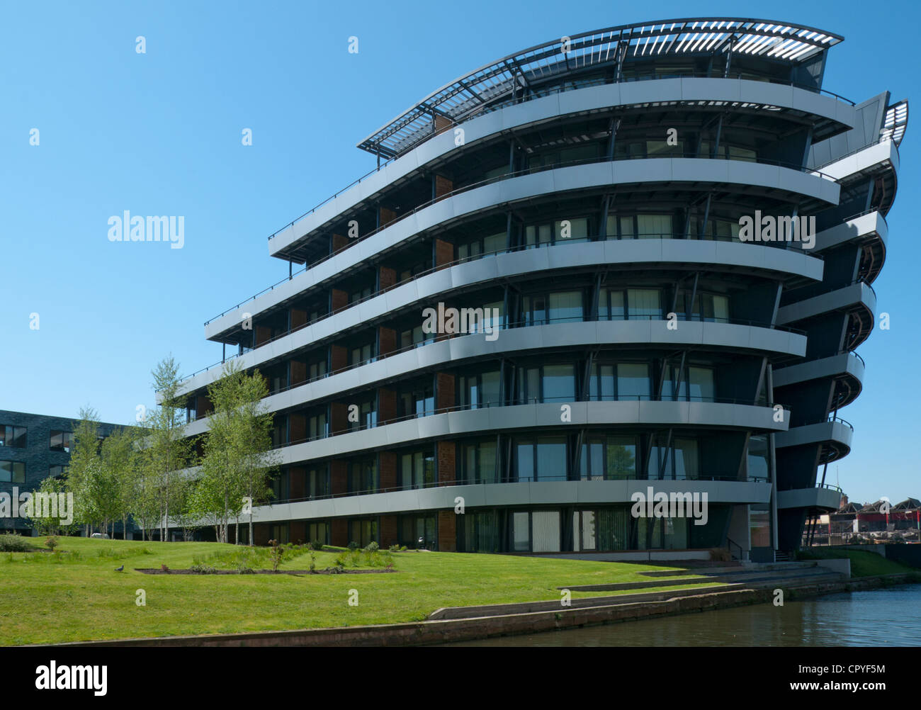 Budenberg HAUS Projekte by the Bridgewater Canal at Altrincham, nr ...