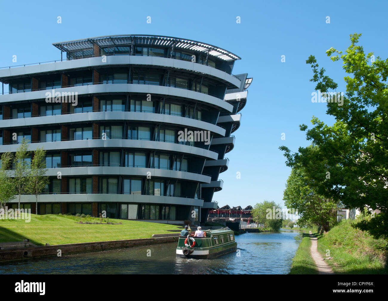 Budenberg HAUS Projekte by the Bridgewater Canal at Altrincham, nr ...