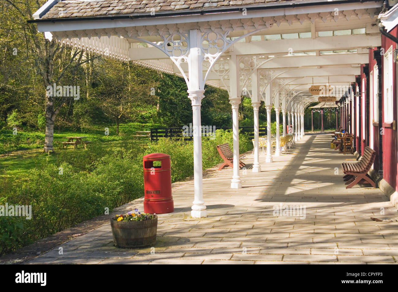 The Victorian Station in Strathpeffer, Ross-shire, Scotland Stock Photo ...