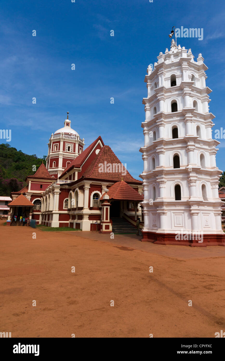 The temple is dedicated to Shantadurga, the goddess who mediates ...