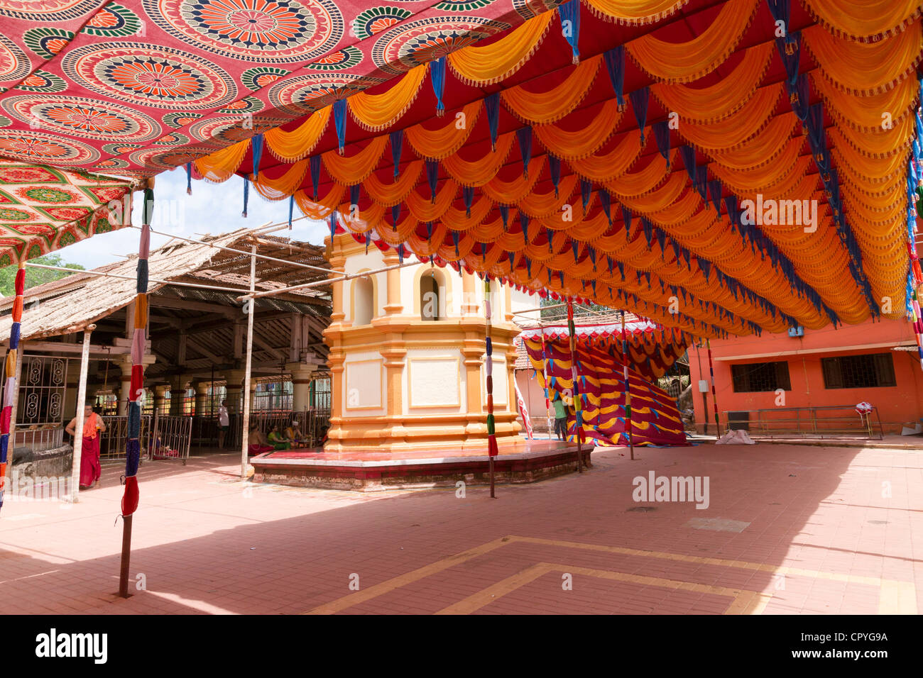 Kamakshi temple shiroda goa hi-res stock photography and images - Alamy