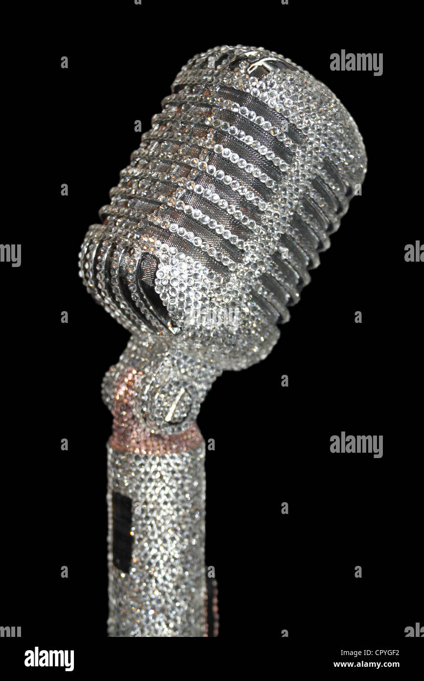 Crystal microphone hi-res stock photography and images - Alamy