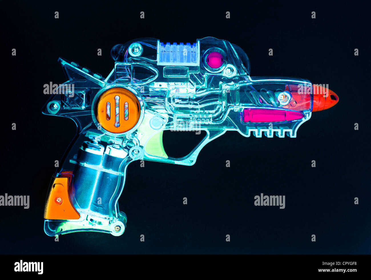 retro ray gun Stock Photo - Alamy