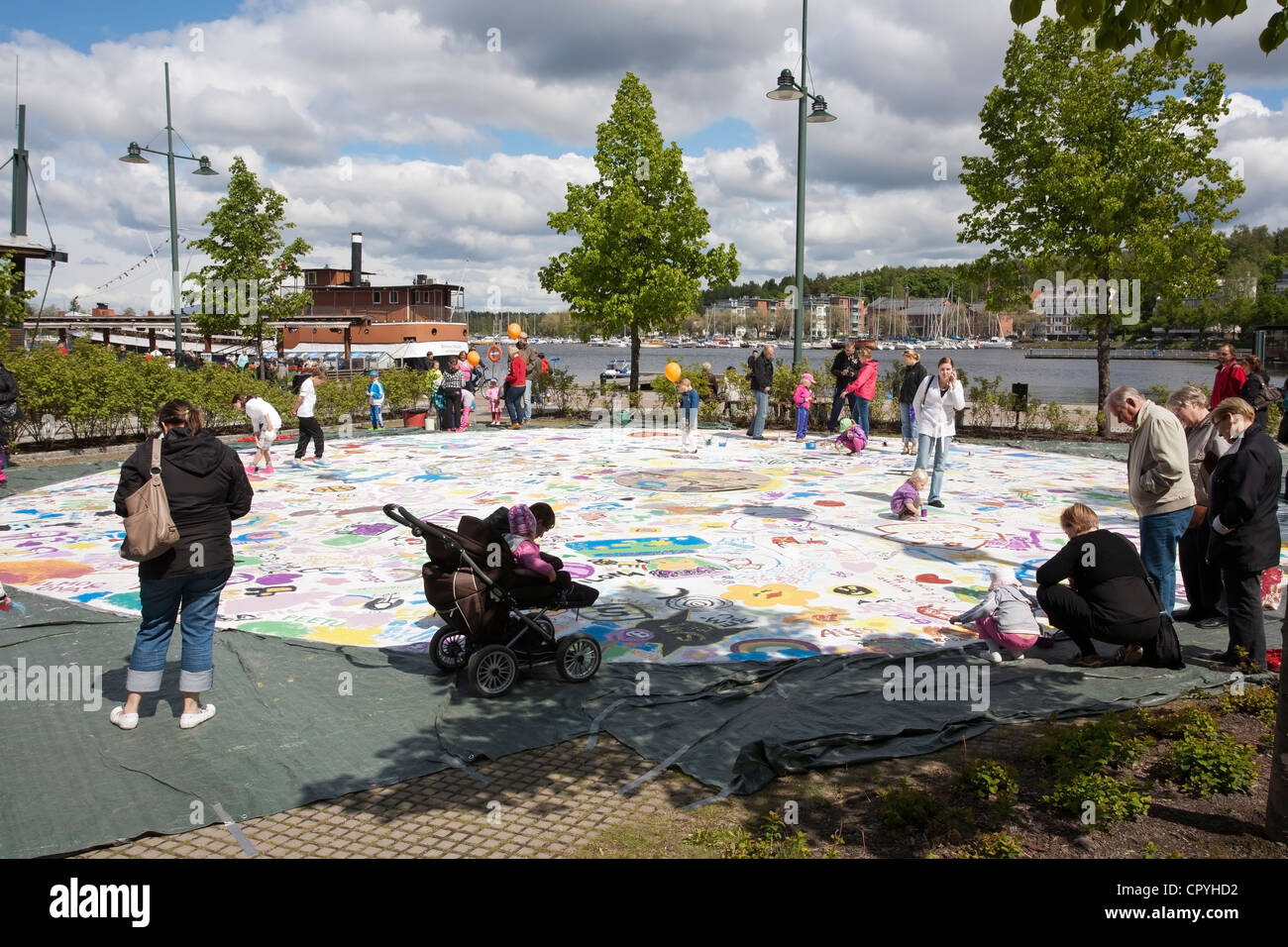 Outdoor outside painting hi-res stock photography and images - Alamy