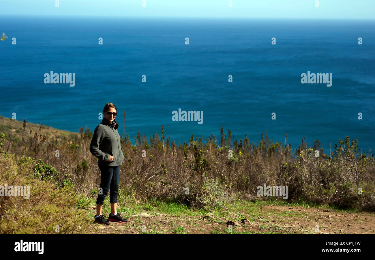 Blue Atlantic Ocean off Cape Town, South Africa Stock Photo - Alamy