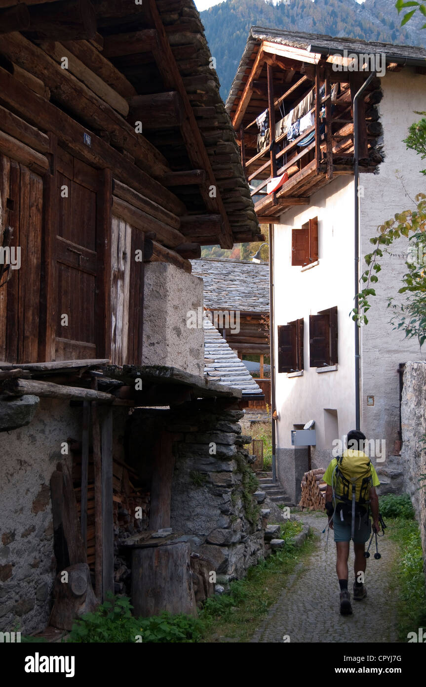 Soglio village hi-res stock photography and images - Alamy