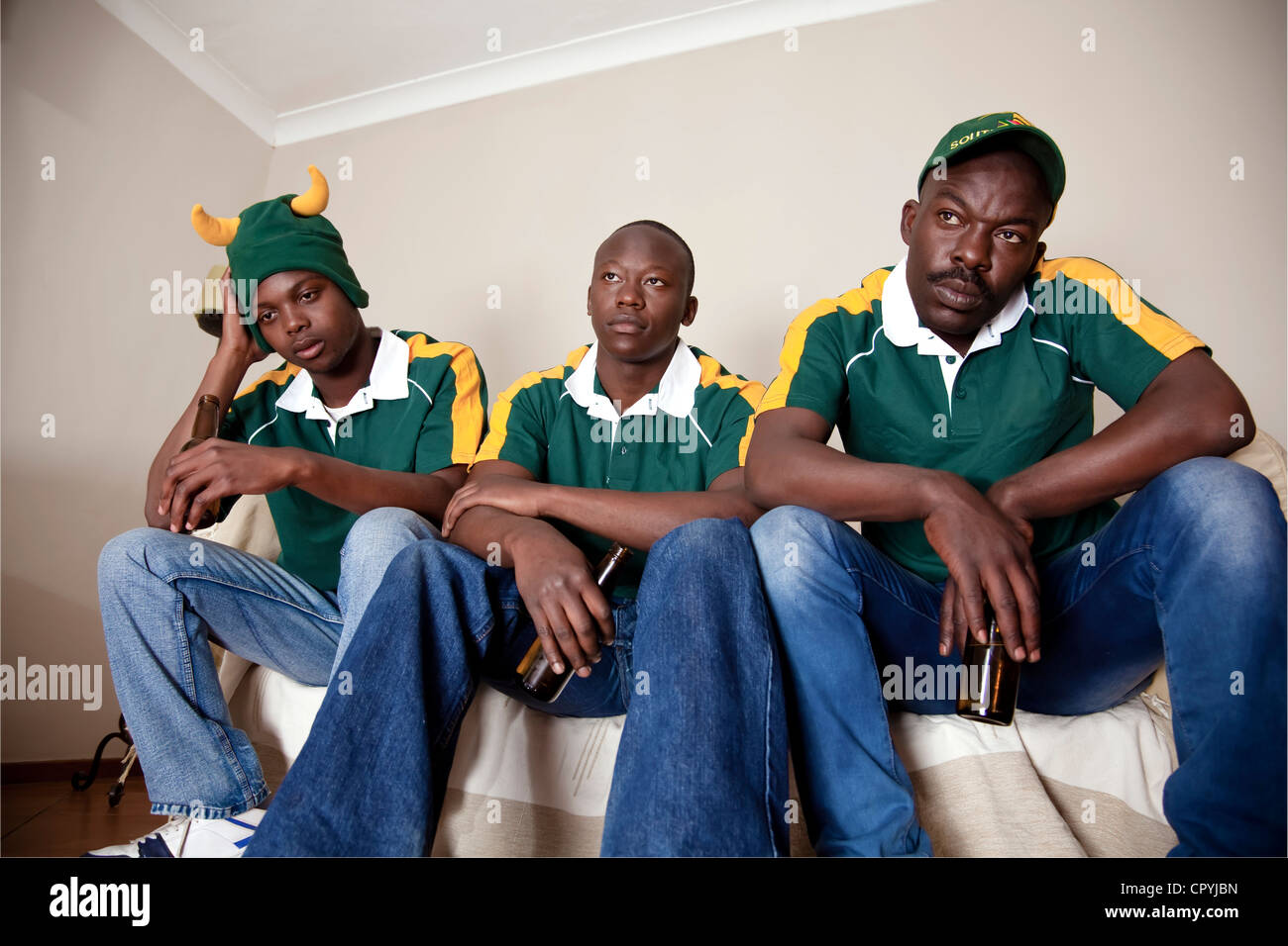 South african rugby fan hi-res stock photography and images - Alamy
