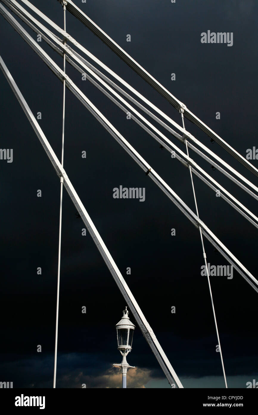 Albert suspension bridge london hi-res stock photography and images - Alamy