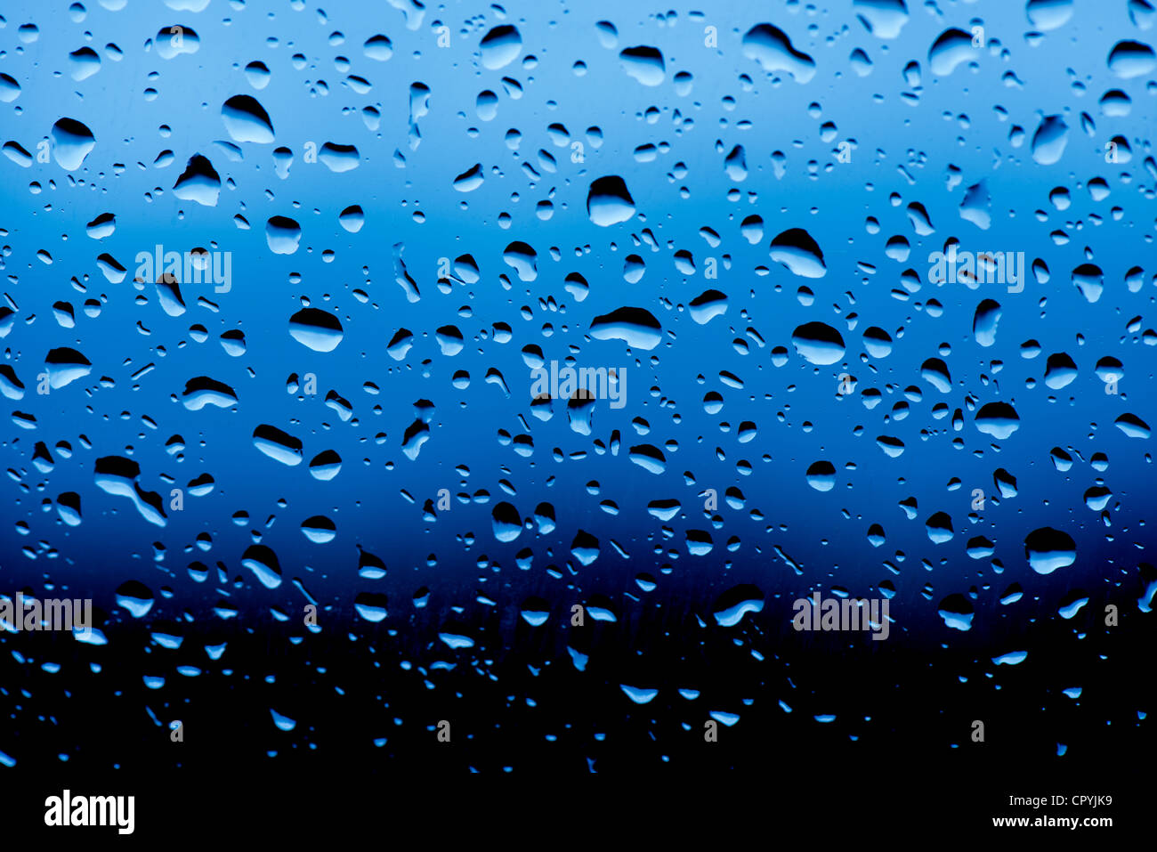 water drops on window glass Stock Photo - Alamy