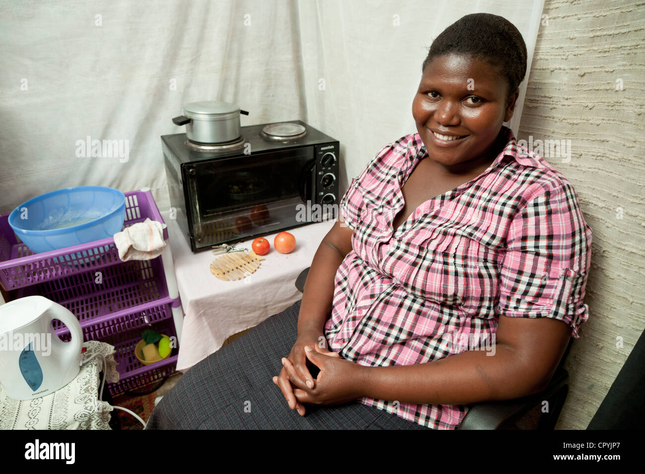 Rural kitchen african kitchen hi-res stock photography and images - Alamy