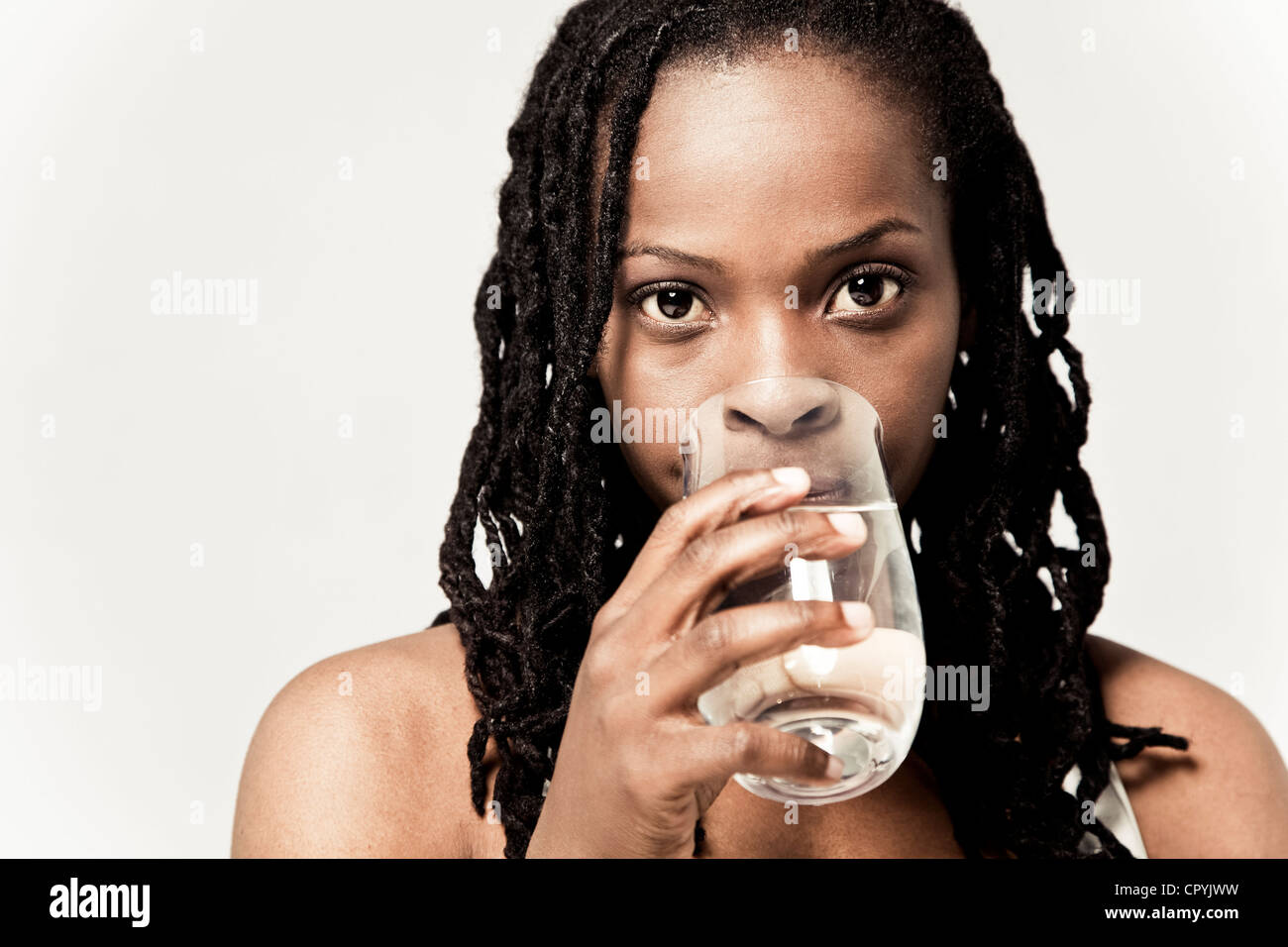 Drinking water africa people hi-res stock photography and images - Alamy