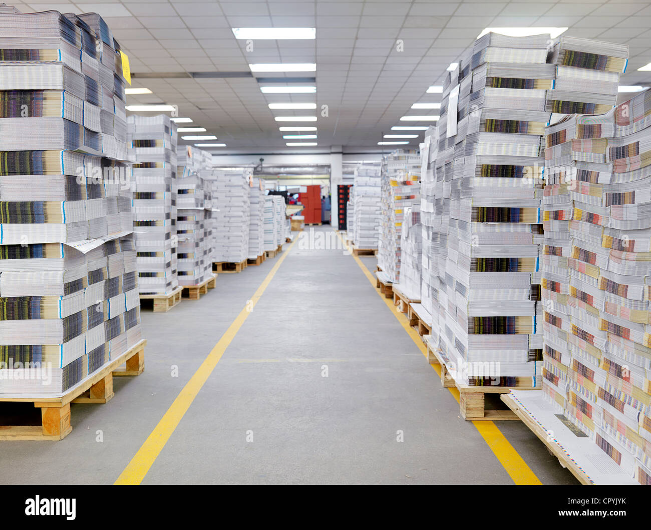 A full scale printing press in Singapore Stock Photo - Alamy