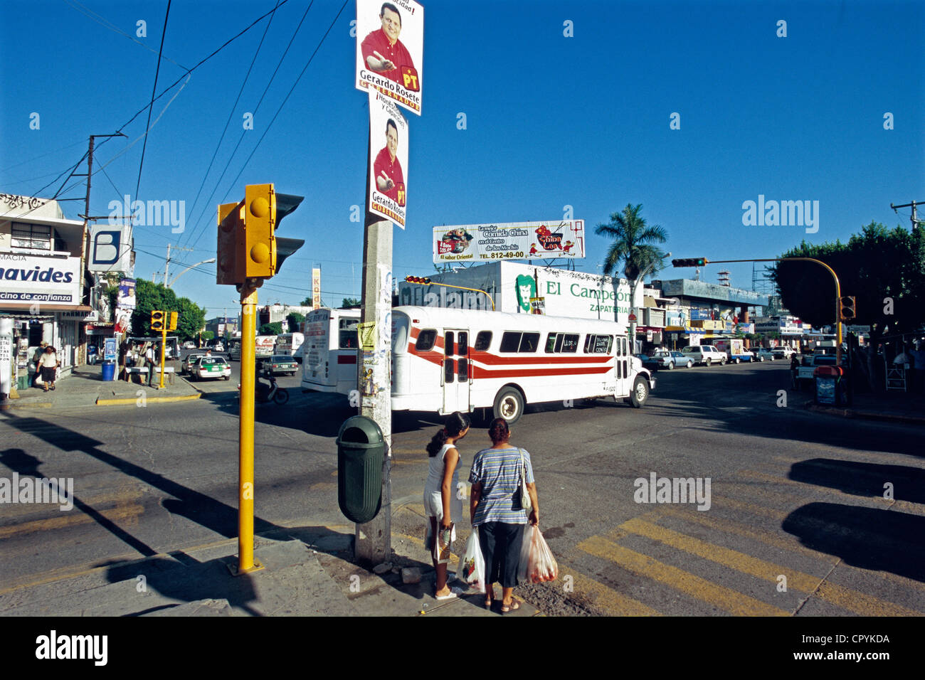 Mexico, Sinaloa State, Los Mochis, street life Stock Photo - Alamy