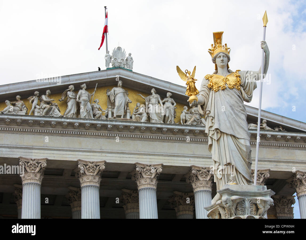 Pallas athene with spear hi-res stock photography and images - Alamy