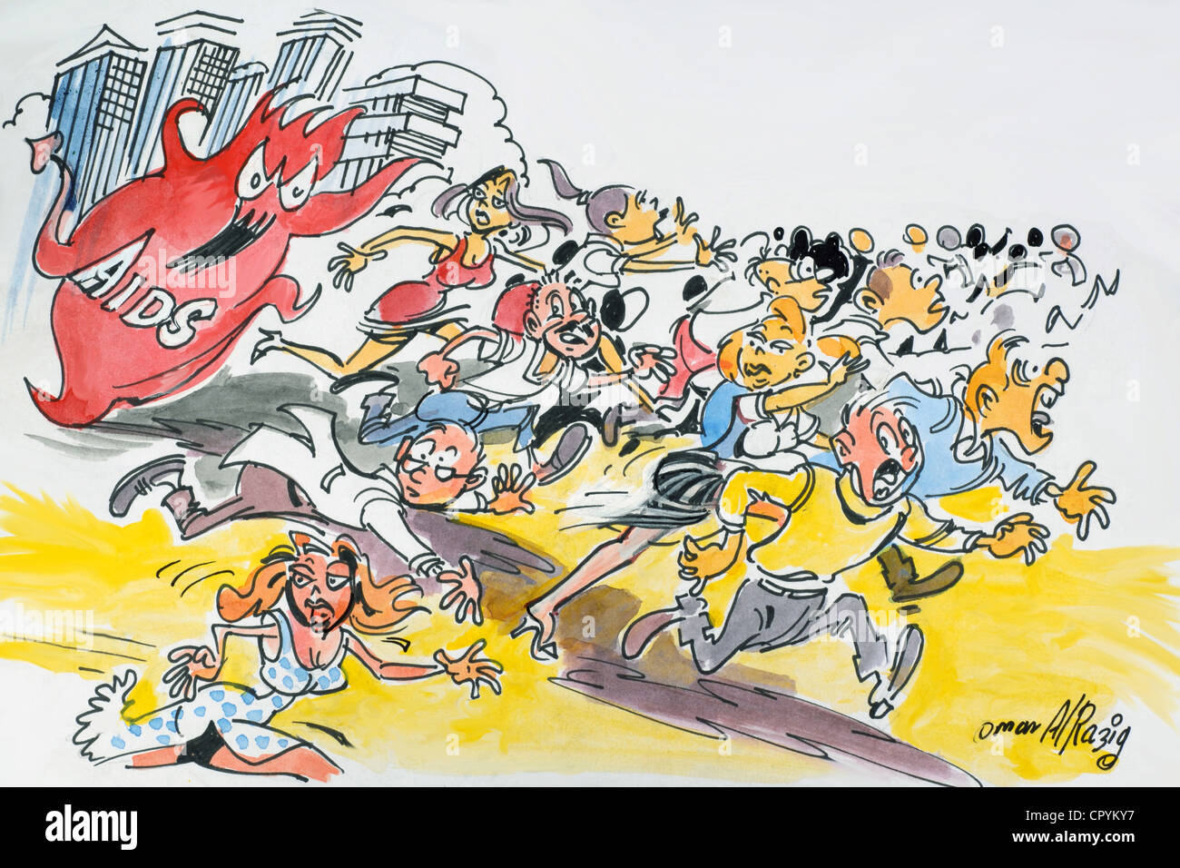 Hiv scare hi-res stock photography and images - Alamy