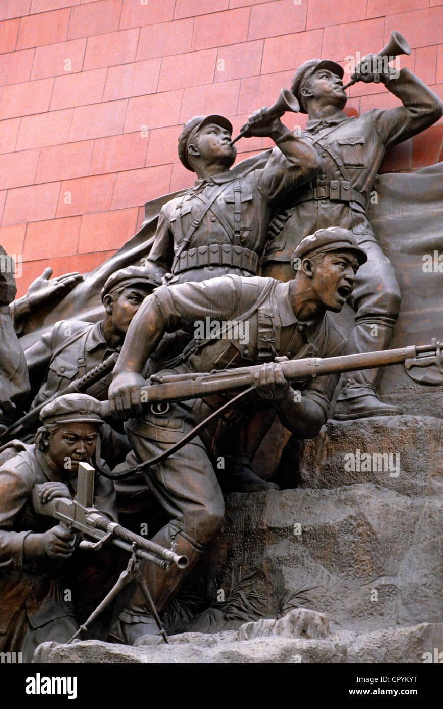 North Korea, Pyongyang, museum of the Revolution Stock Photo - Alamy