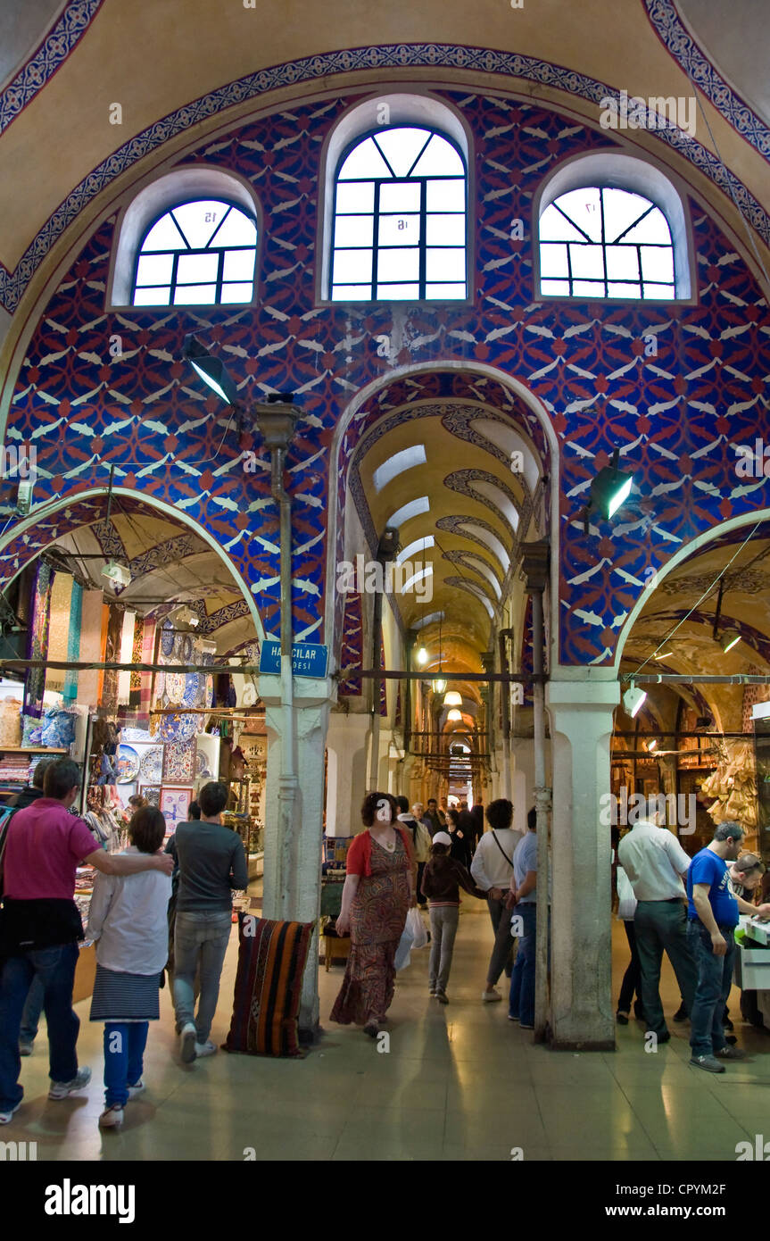 The Grand Bazaar in Istanbul - Turkey Stock Photo - Alamy