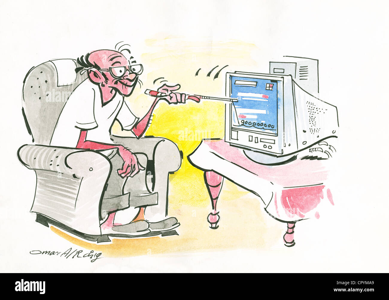 Cartoons Cut Out Stock Images & Pictures - Alamy