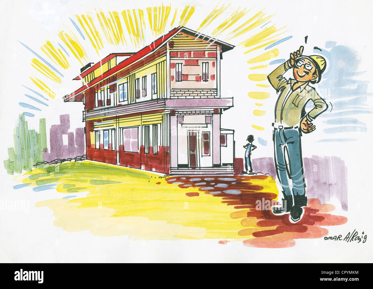 The grand design Stock Photo - Alamy