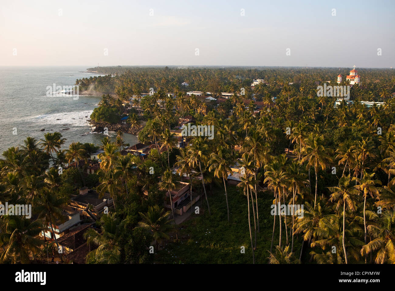 India, Kerala State, Kollam, the coast Stock Photo - Alamy
