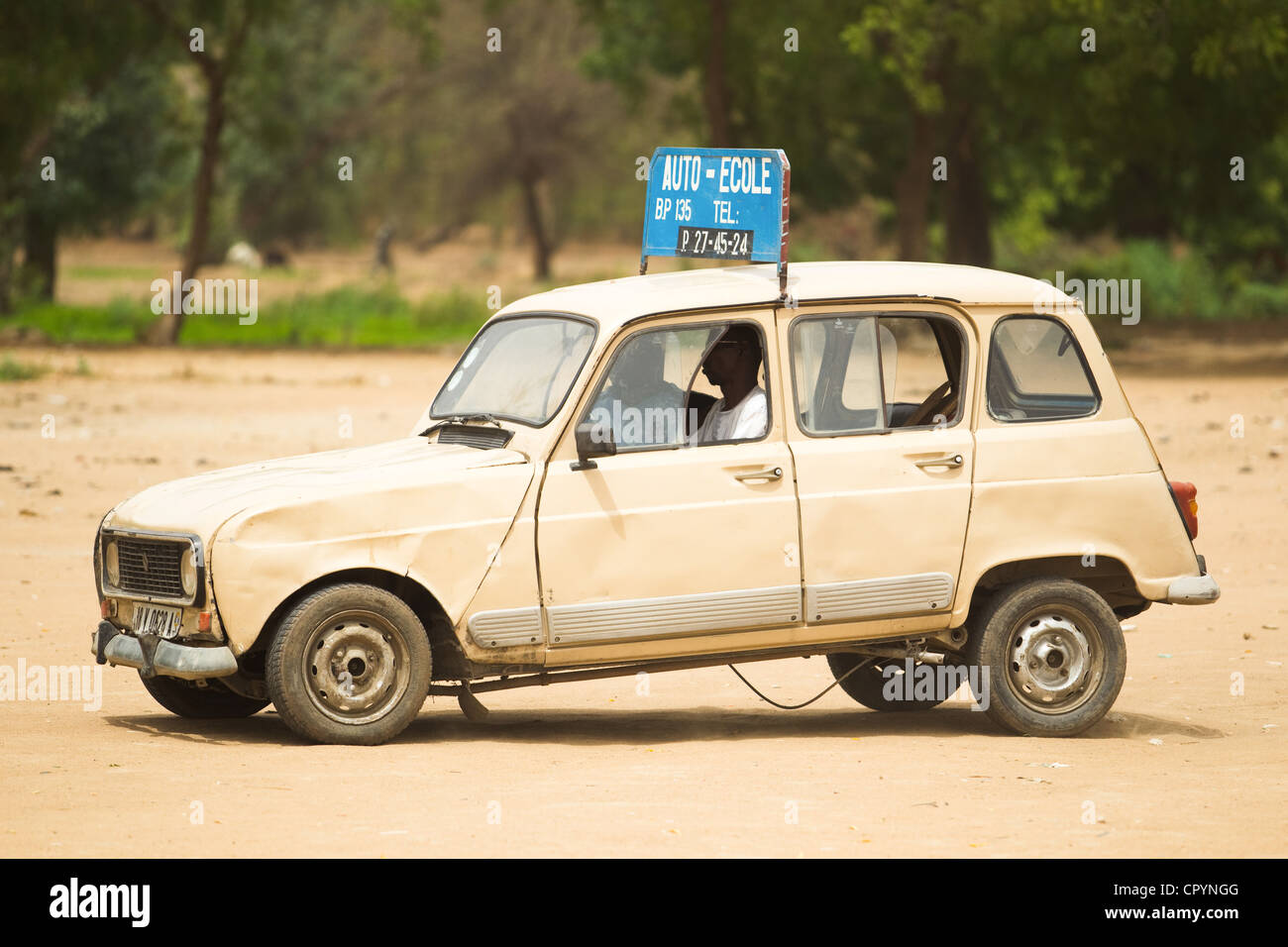 African driving school learning hi-res stock photography and images - Alamy