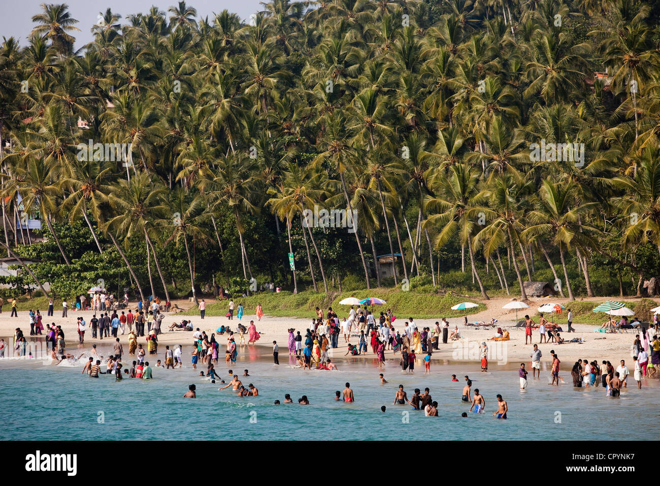 India, Kerala State, seaside resort of Kovalam Stock Photo - Alamy