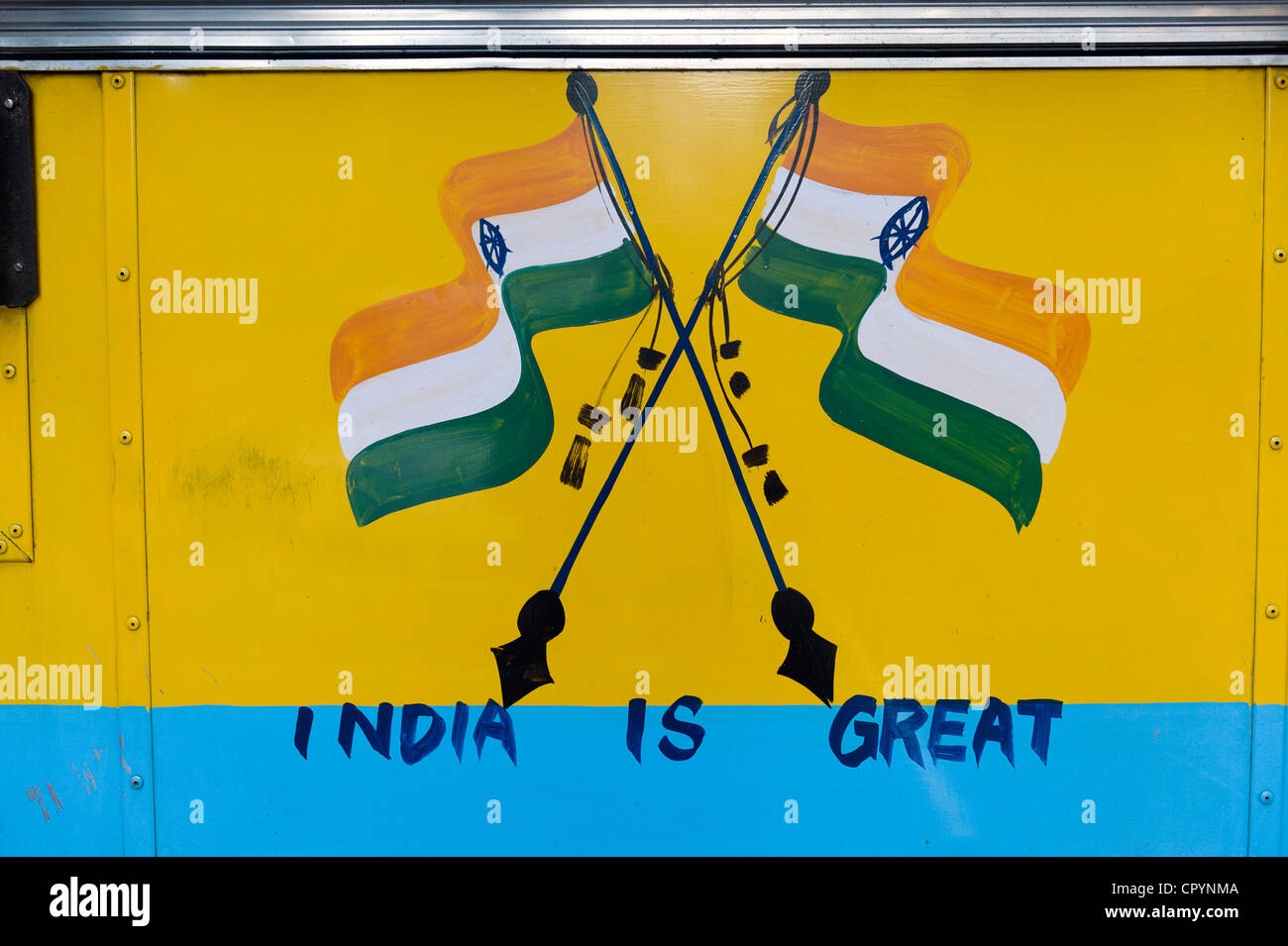 Bus paintings hi-res stock photography and images - Alamy