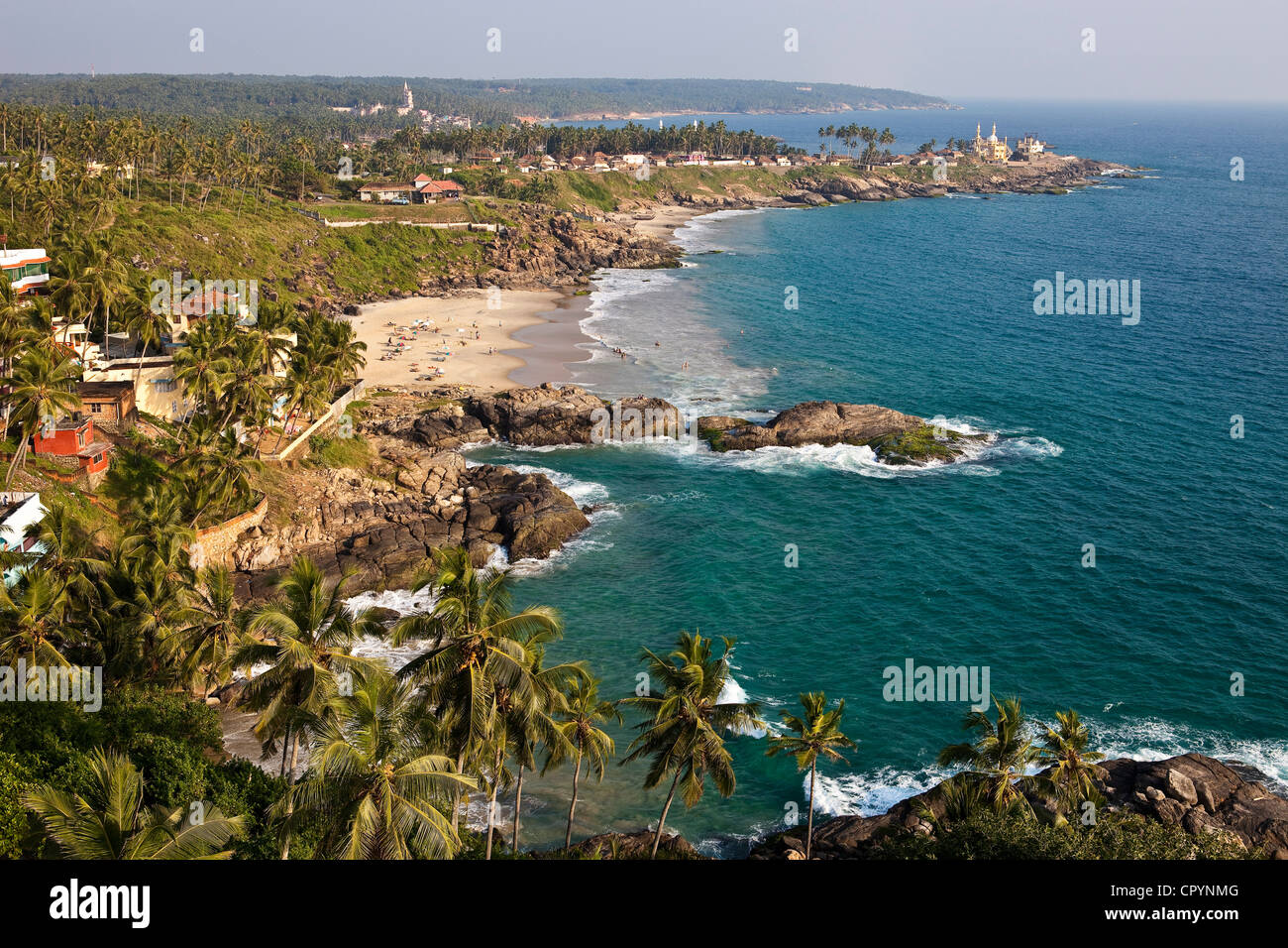 Aerial view kerala hi-res stock photography and images - Alamy